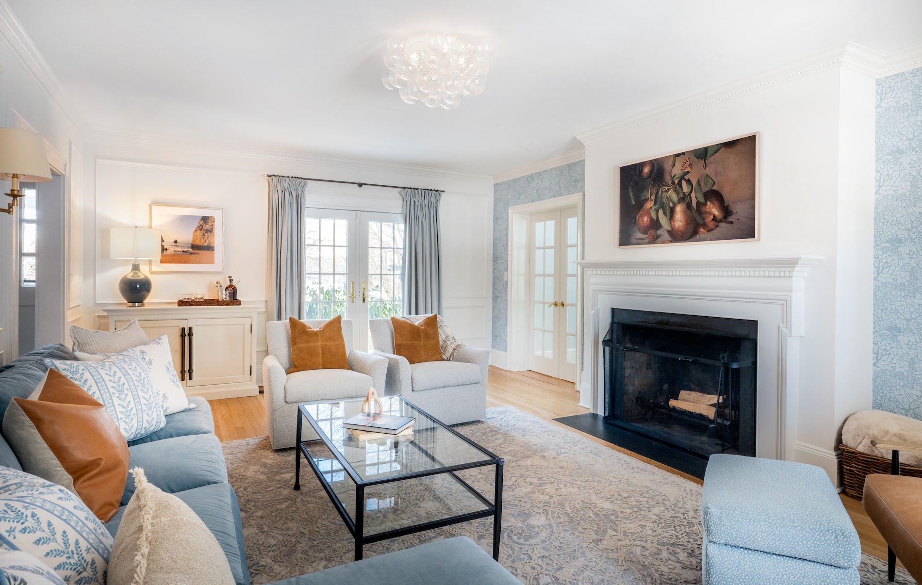 Briarcliff Manor NY Interior Design • Design by the Jonathans